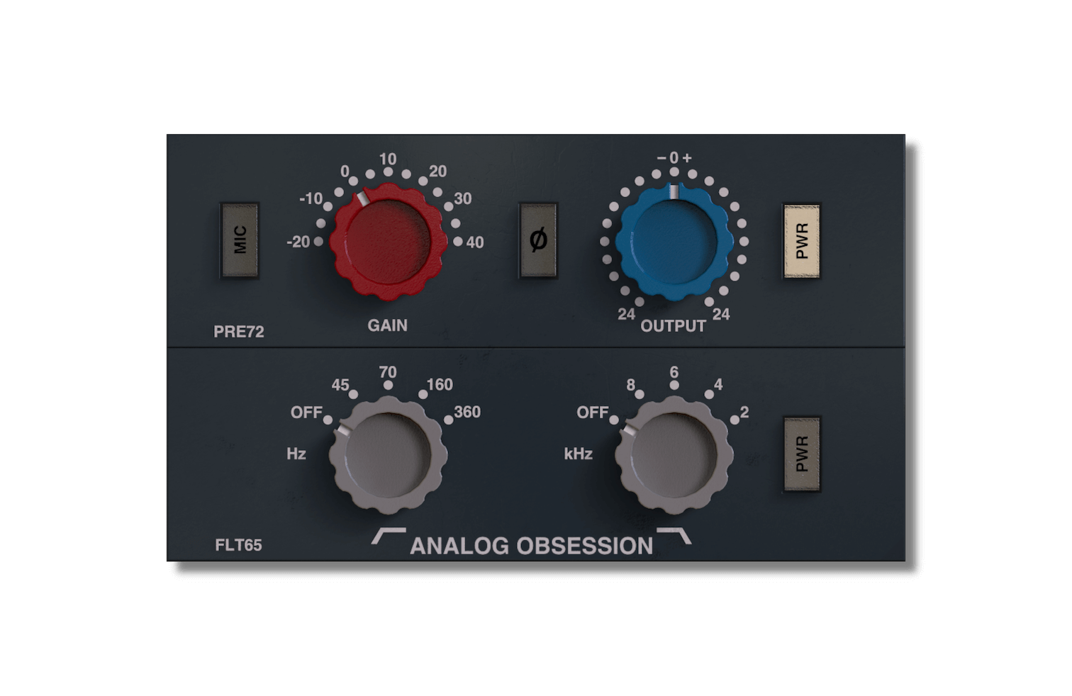COLOR & PREAMP & SATURATION – ANALOG OBSESSION